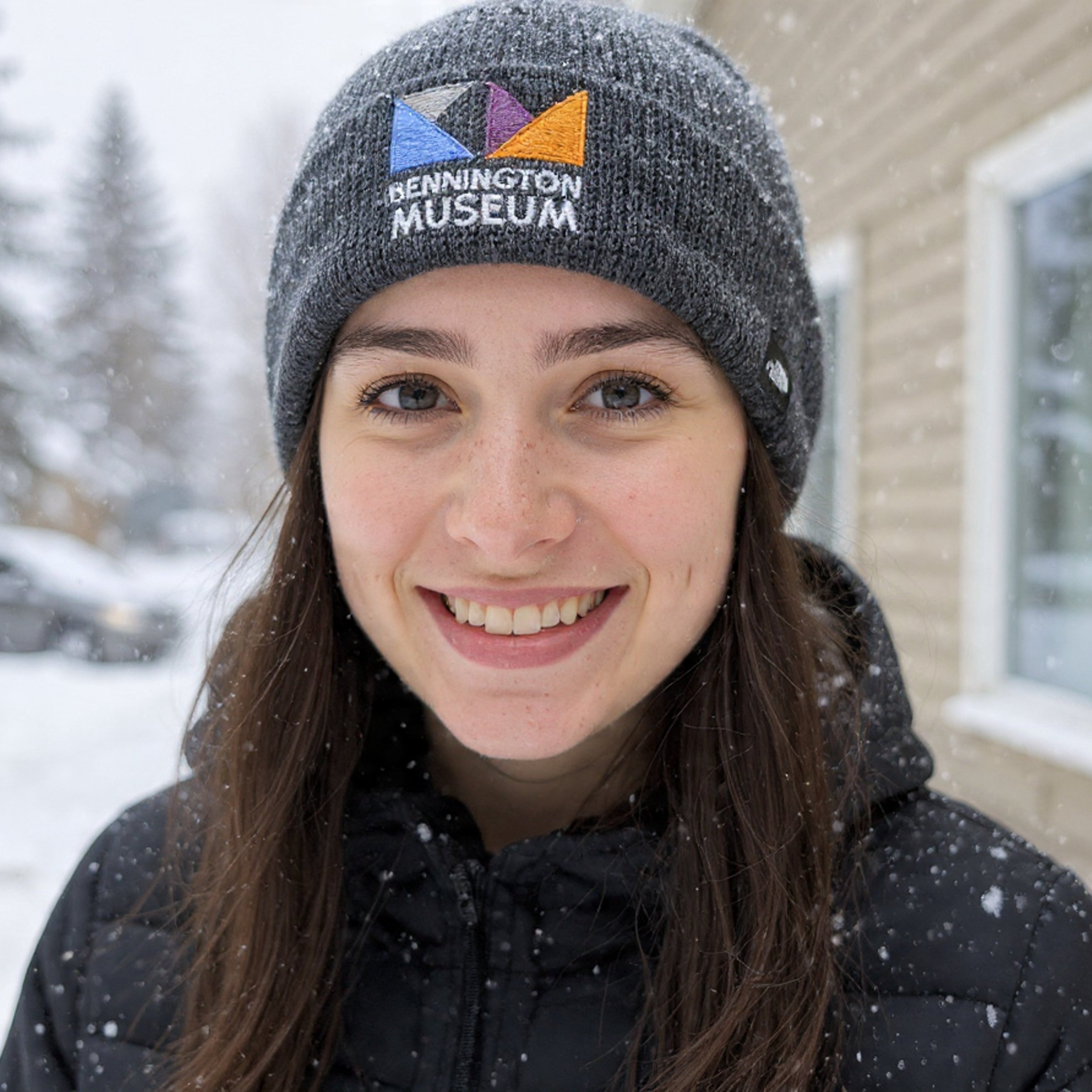 Bennington Museum North Face Beanie – Bennington Museum STORE